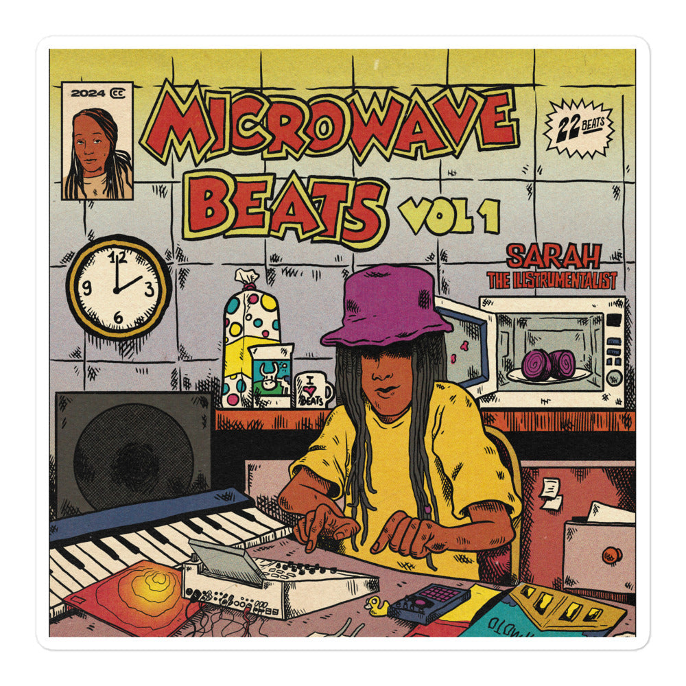 Microwave Beats Vol. 1 Sticker – No Quantize